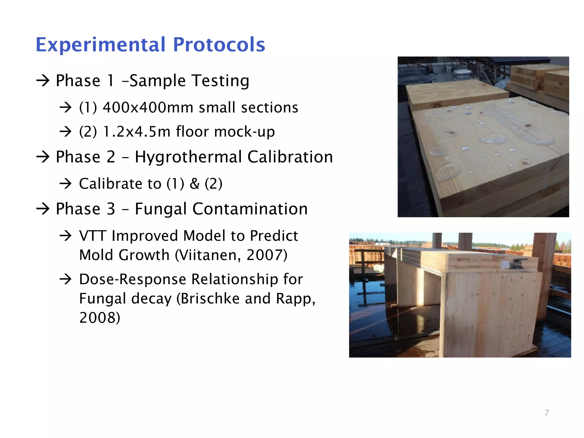 Moisture Uptake Testing for CLT Floor Panels in a Tall Wood Building in ...