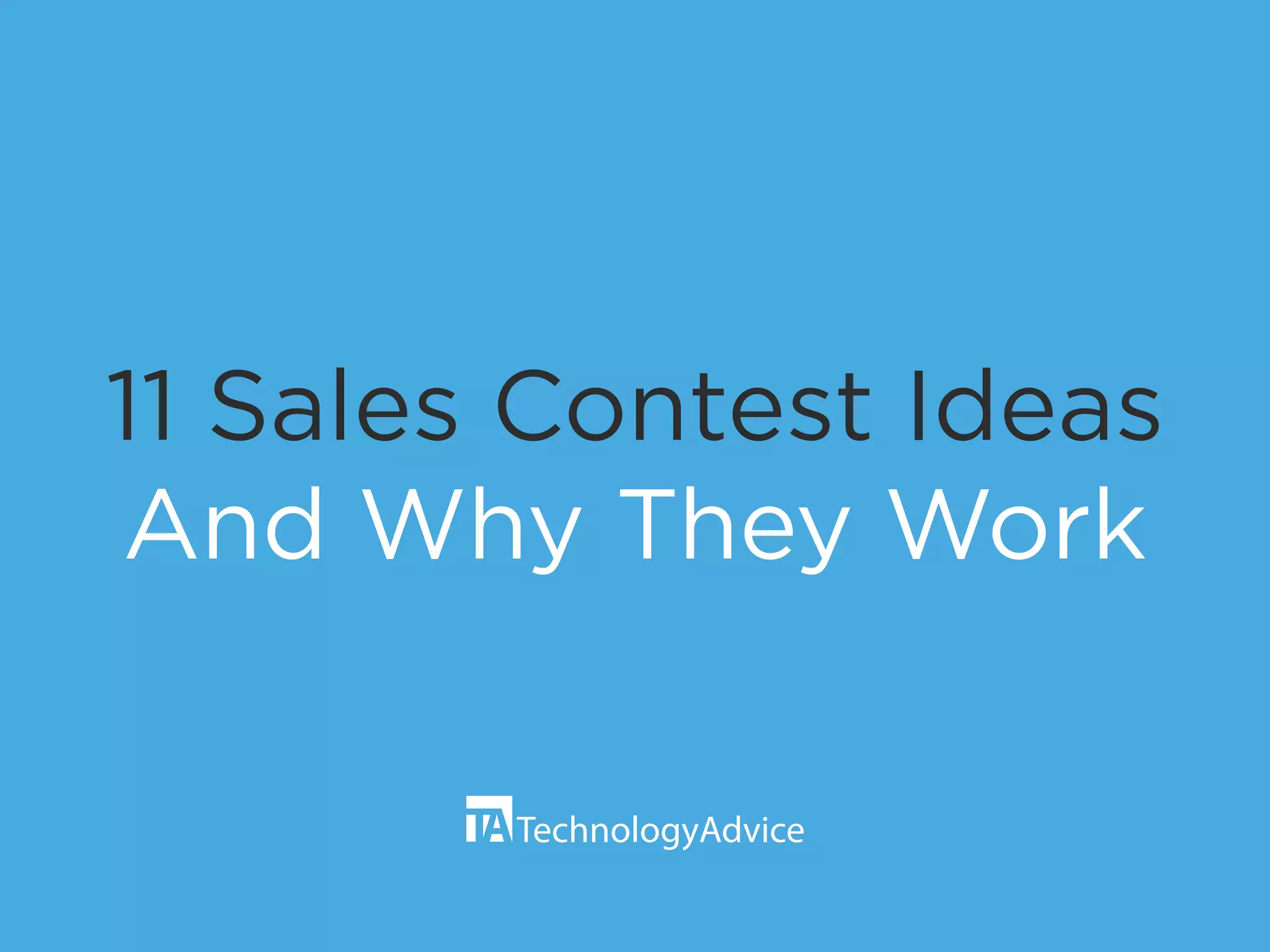 11 Sales Contest Ideas and Why They Work | PDF