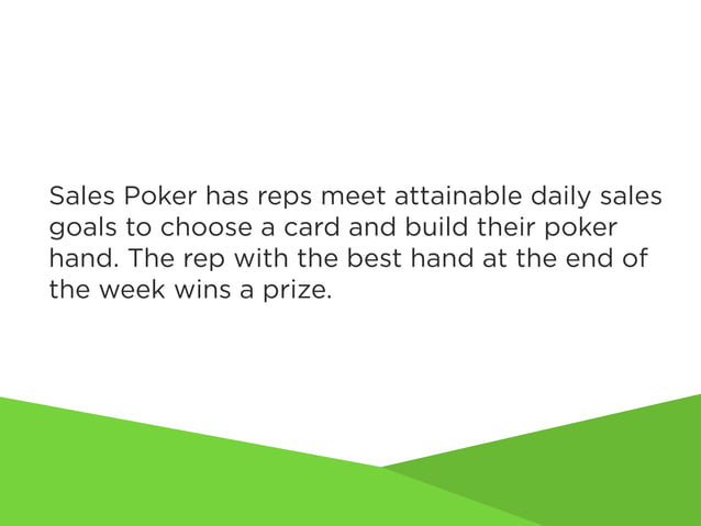 11 Sales Contest Ideas and Why They Work | PPT