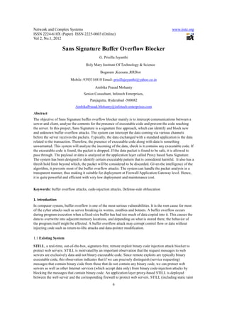 11.sans signature buffer overflow blocker | PDF
