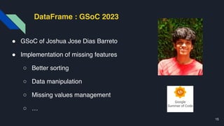 Science and data manipulation in Pharo | PDF