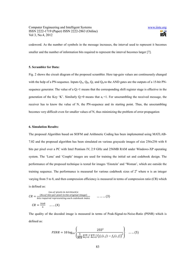 11.secure compressed image transmission using self organizing feature maps | PDF