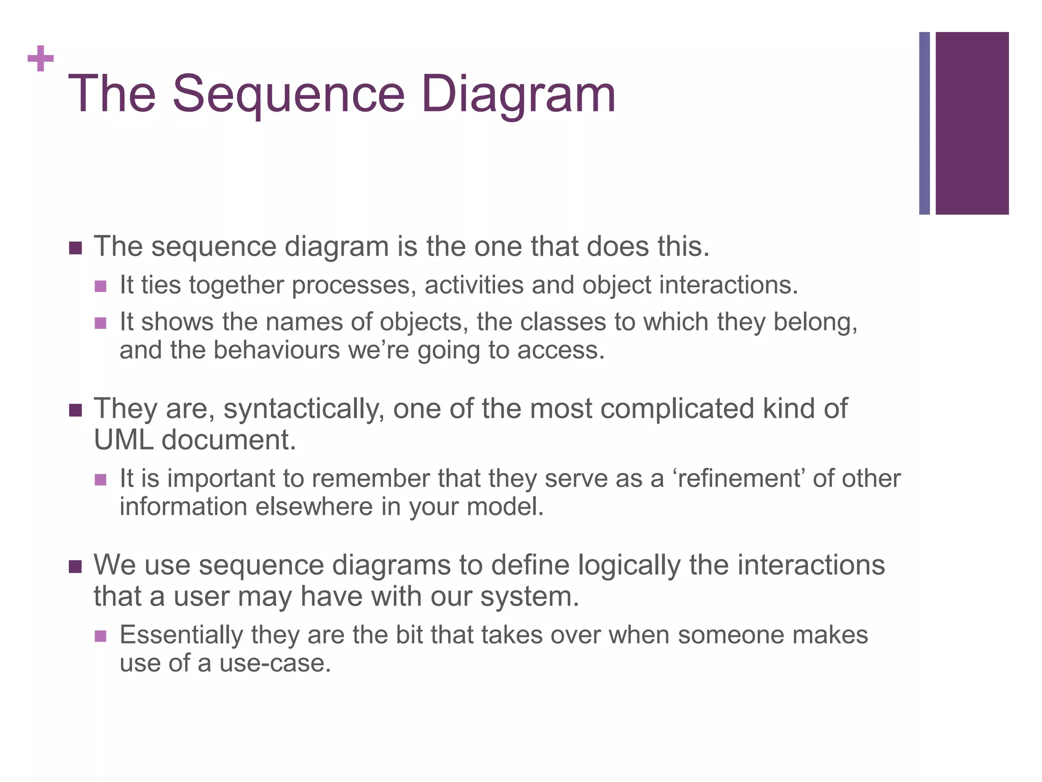 SAD11 - Sequence Diagrams | PPTX