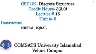 Discrete structure sequence, arithmetic progression | PPT
