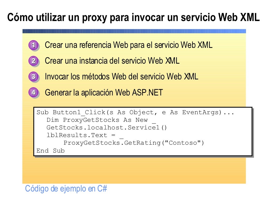 11. Servicios Web Xml