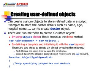 11. session 11 functions and objects | PPT