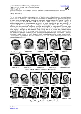 11.similarity of inference face matching on angle oriented face ...