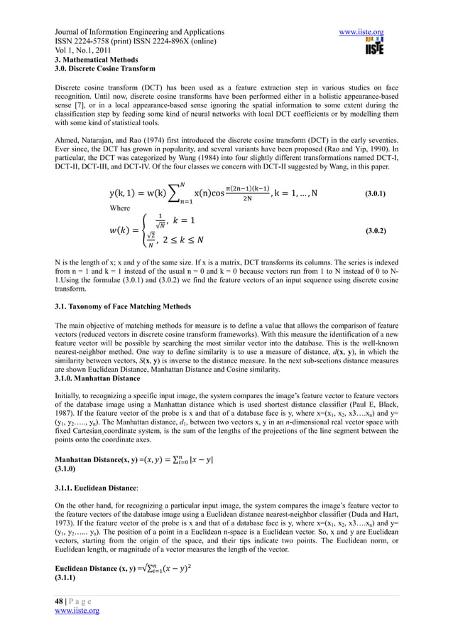 11.similarity of inference face matching on angle oriented face ...