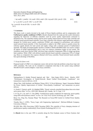 11.simulation of unified power quality conditioner for power quality improvement using fuzzy ...