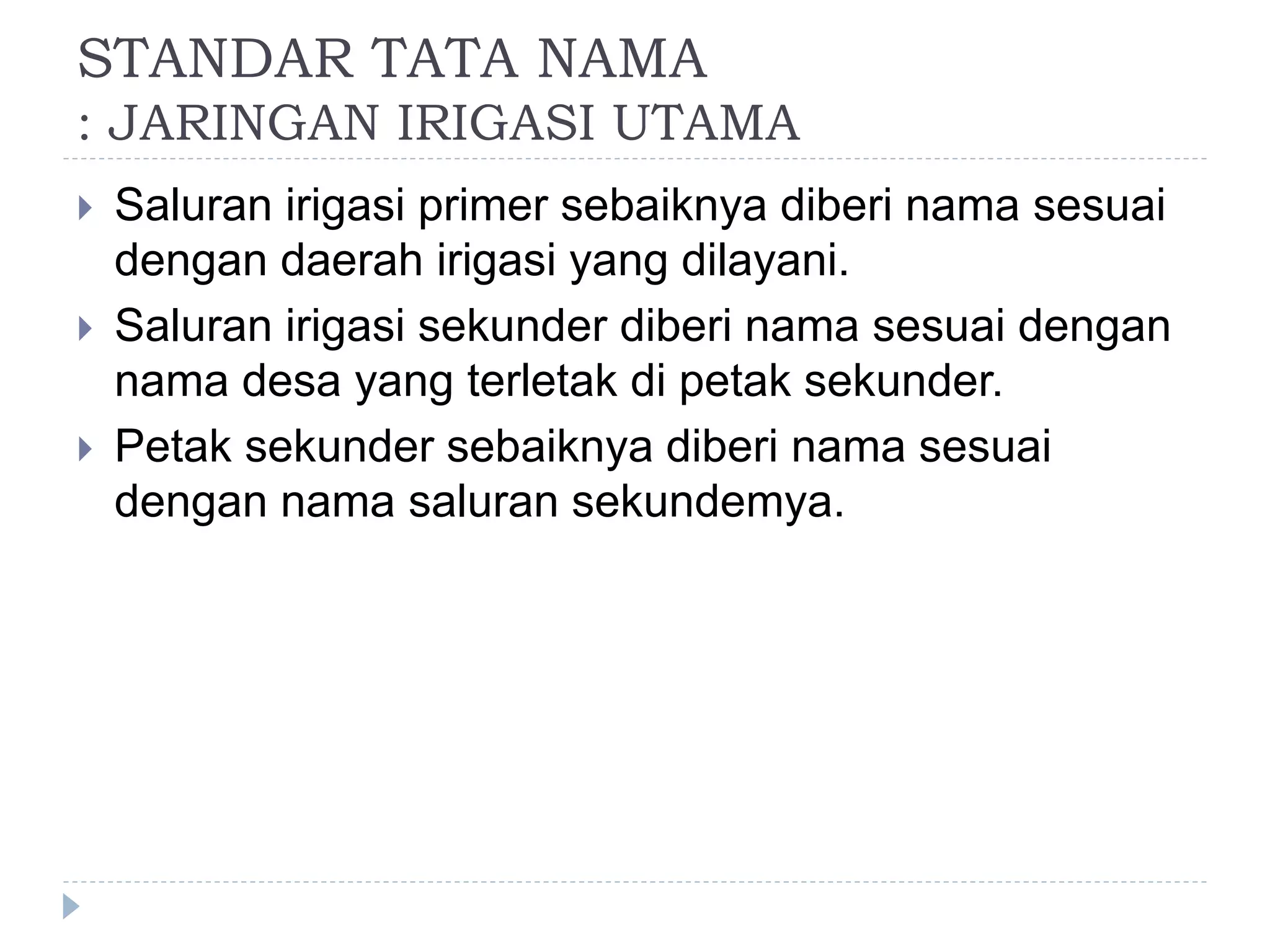 11 sistem jaringan dan bangunan irigasi | PPTX