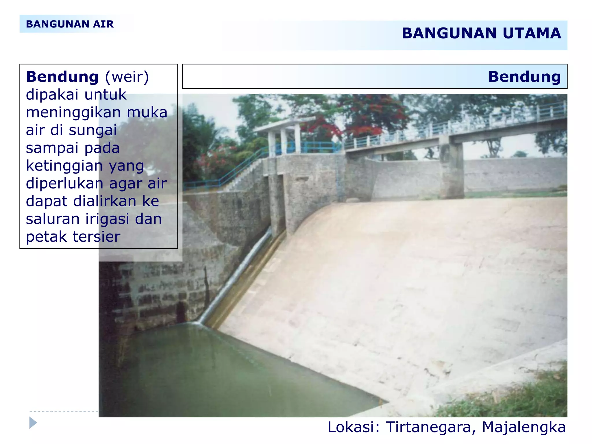 11 sistem jaringan dan bangunan irigasi | PPTX