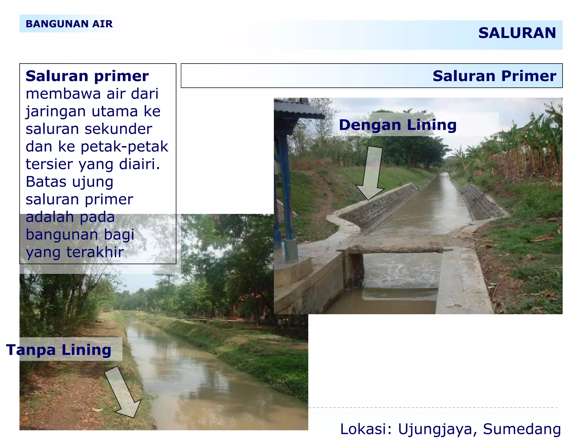 11 sistem jaringan dan bangunan irigasi | PPTX