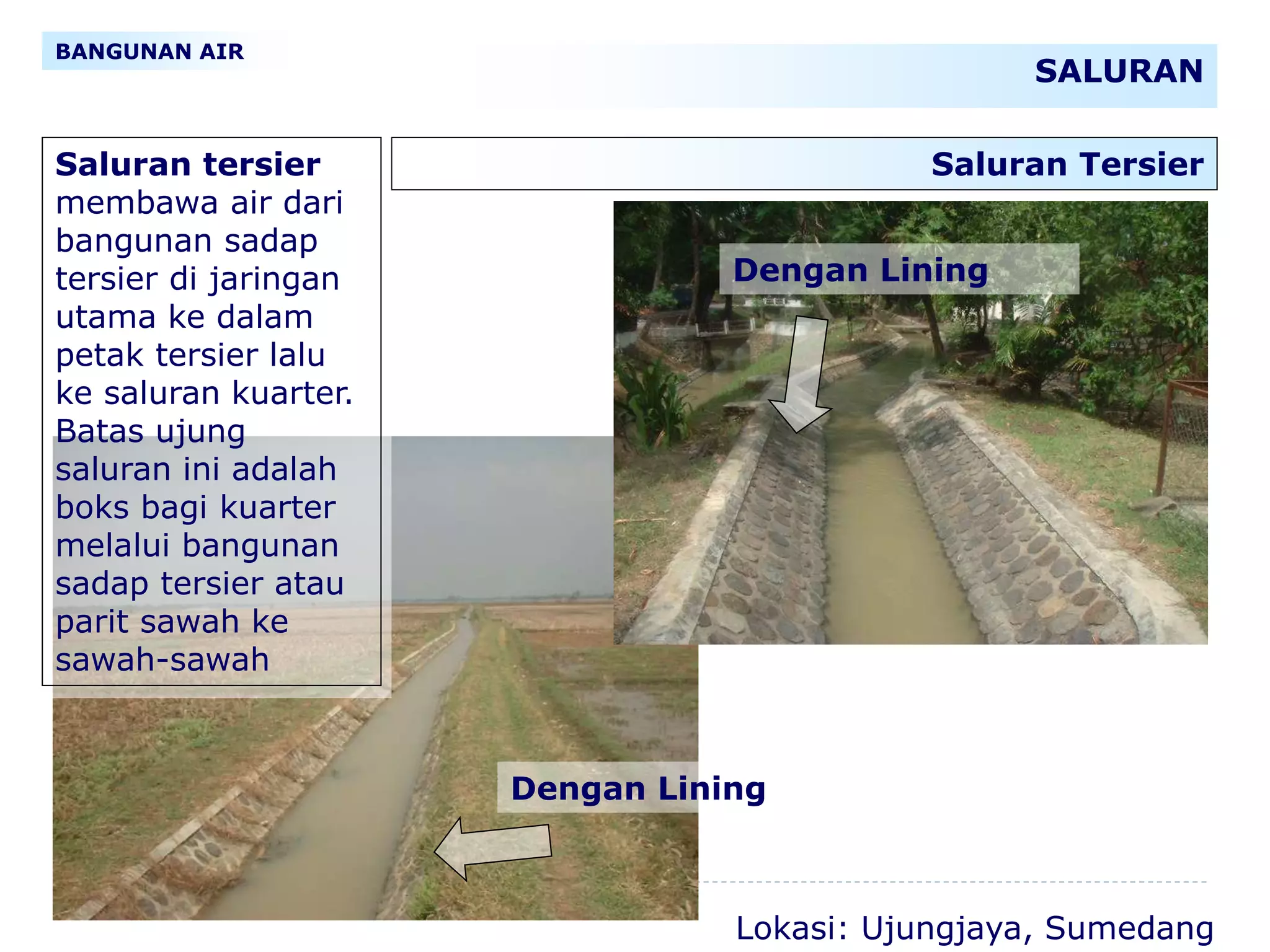 11 sistem jaringan dan bangunan irigasi | PPTX
