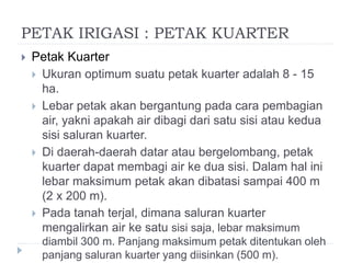 11 sistem jaringan dan bangunan irigasi | PPTX