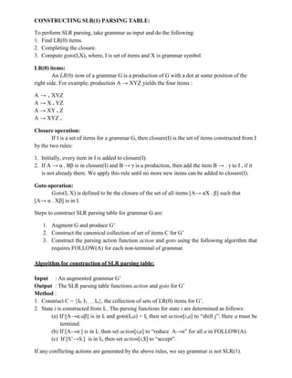 11-SLR input string parsing, CLR introduction-06-06-2023.docx
