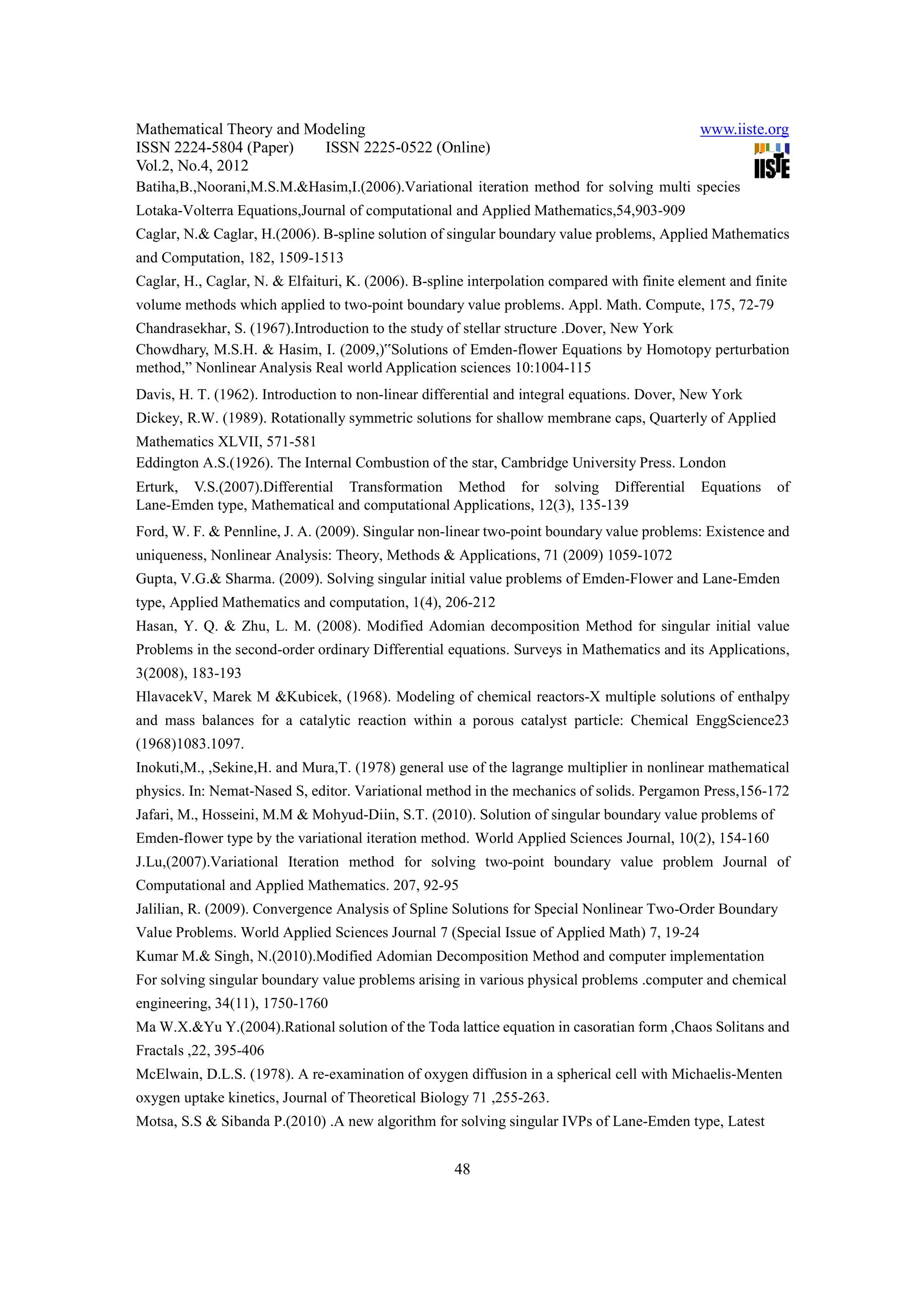 11.solution of a subclass of lane emden differential equation by ...