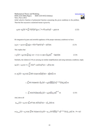 11.solution of a subclass of lane emden differential equation by variational iteration method | PDF