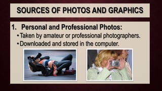 Sources of Photos and Graphics | PPTX