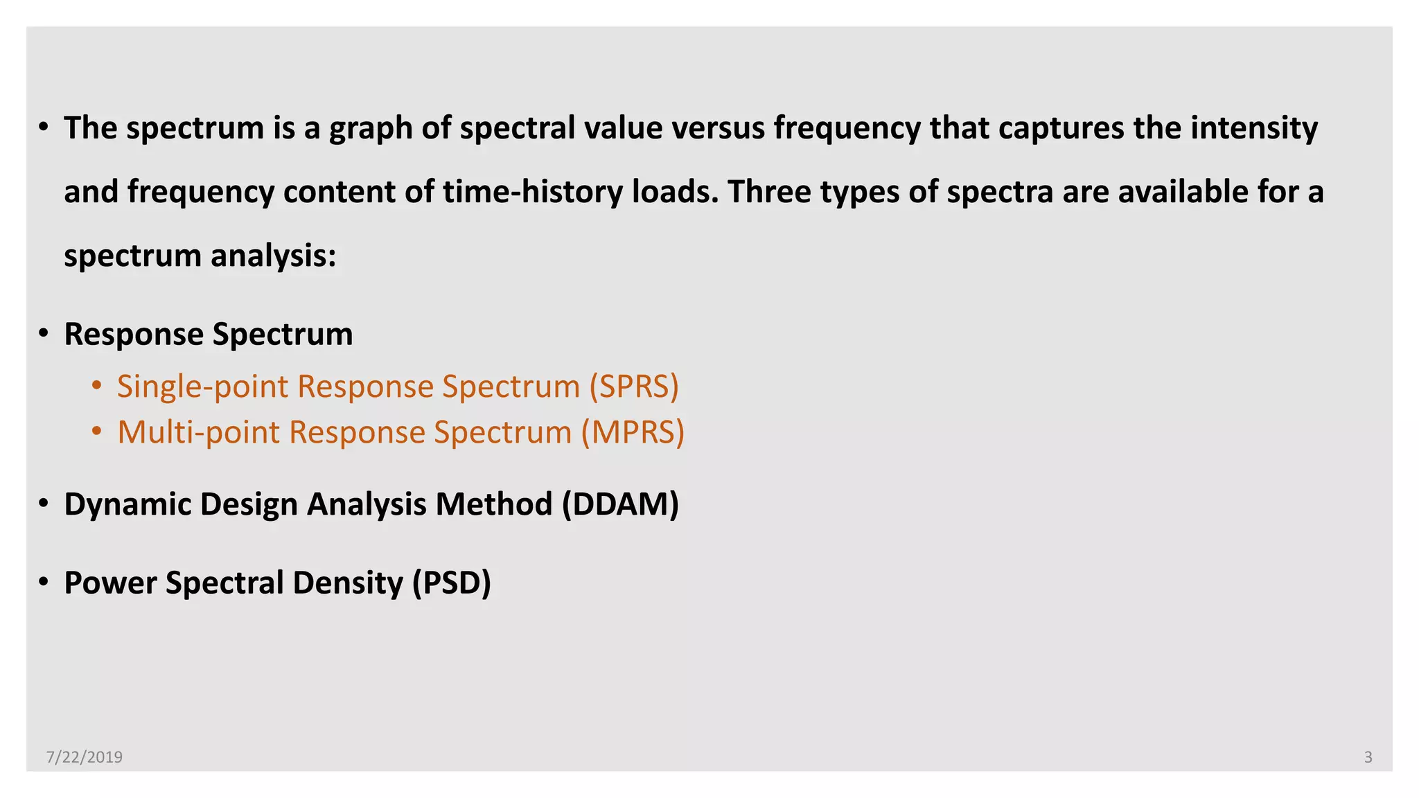 11 spectrum analysis | PPTX