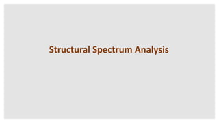 11 spectrum analysis | PPTX