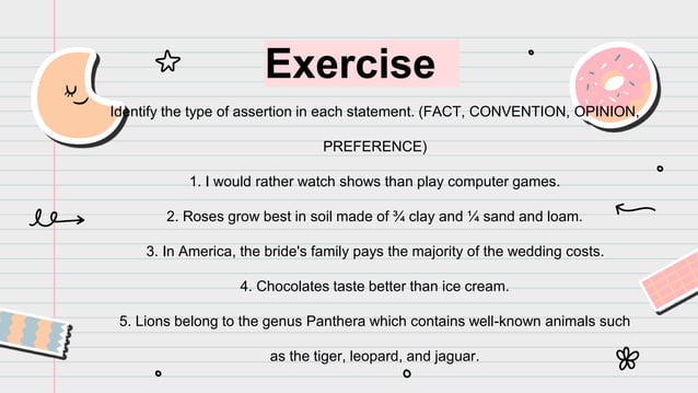 Reading And Writing Skills Assertion Pptx