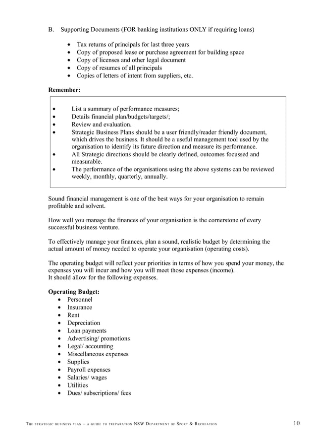11. Strat Bus Plan | PDF