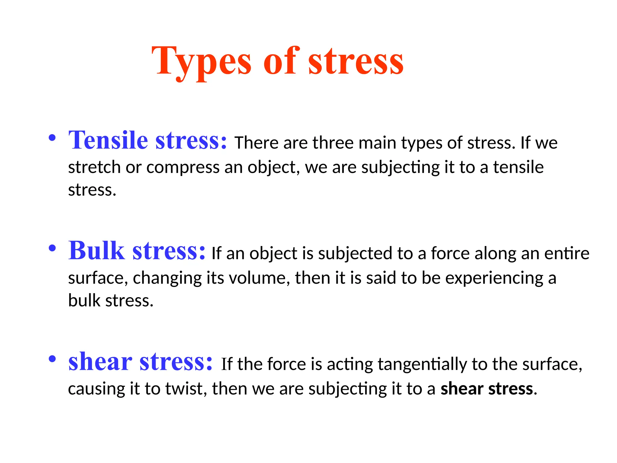stress - Strain relation (stress - Strain relationstress - Strain ...