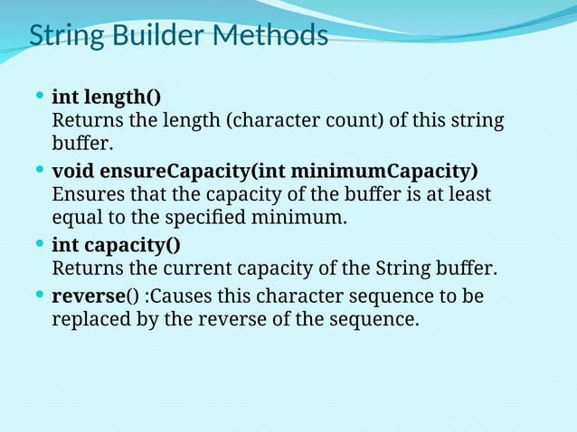 Java Strings methods and operations.ppt Java Strings methods and operations.ppt