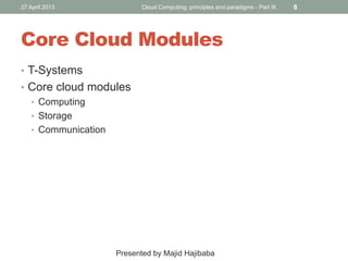 Cloud Computing Principles and Paradigms: 11 t-systems cloud-based solutions for business ...