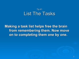 Task Management: 11 Tips for Effective Management | PPT