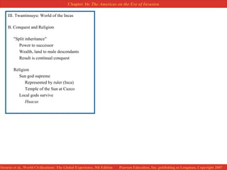 11. The Americas on the Eve of Invasion | PPT