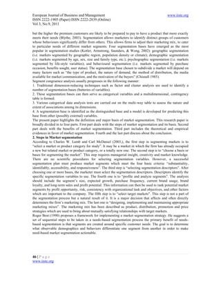 11.the basis of market segmentation | PDF