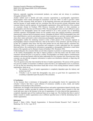 11.the basis of market segmentation | PDF