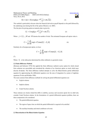 11.the comparative study of finite difference method and monte carlo method for pricing european ...