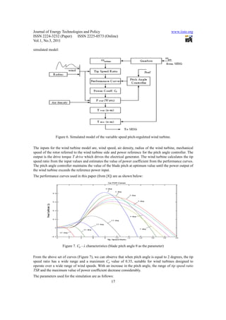 11.the modeling and dynamic characteristics of a variable speed wind turbine | PDF