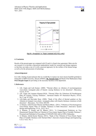 11.thermally induced vibration of non homogeneous visco-elastic plate ...