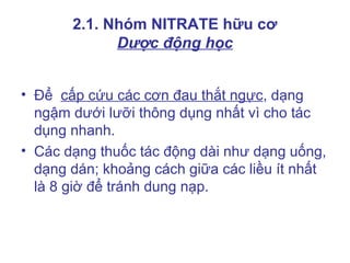 11 thuoc dtri tmct | PPT