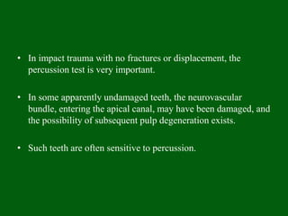 traumatic injuries in children: trauma to teeth and soft | PPTX