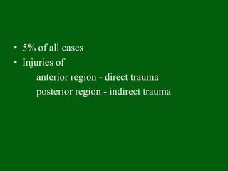 traumatic injuries in children: trauma to teeth and soft | PPTX