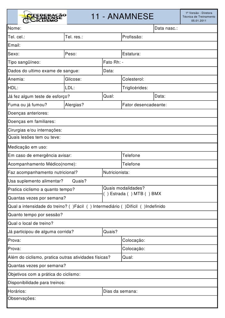 11 treinamento - anamnese