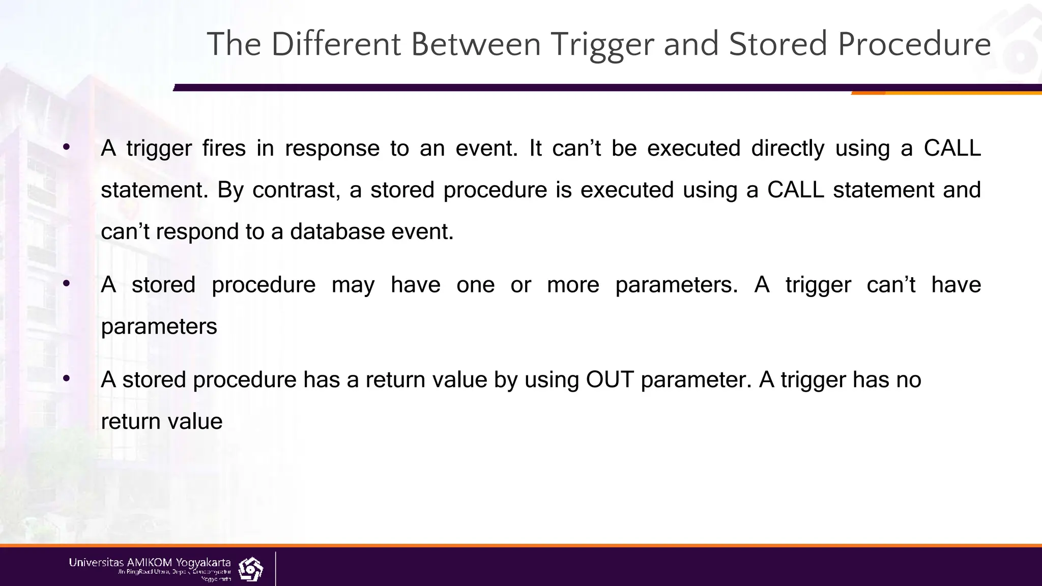 11 Trigger Mysql Advance Materi For Student Pptx