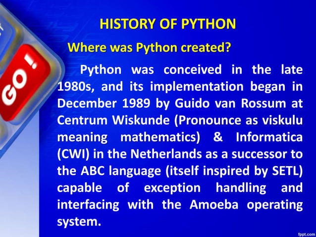 11 Unit1 Chapter 1 Getting Started With Python | PPTX | Programming ...