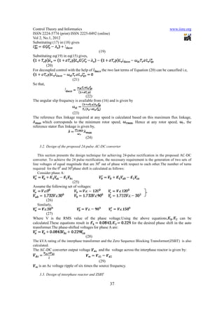 11.vector control of wind driven self excited induction generator connected to grid using twenty ...