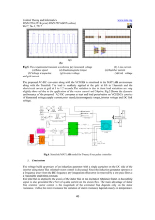 11.vector control of wind driven self excited induction generator connected to grid using twenty ...