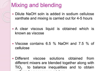 viscose rayon | PPTX