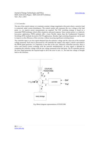 11.voltage dip mitigation in distribution system by using d statcom | PDF | Power and Energy ...