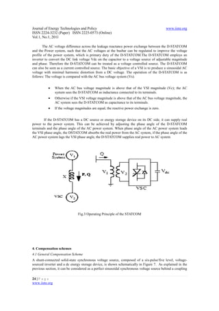 11.voltage dip mitigation in distribution system by using d statcom | PDF | Power and Energy ...