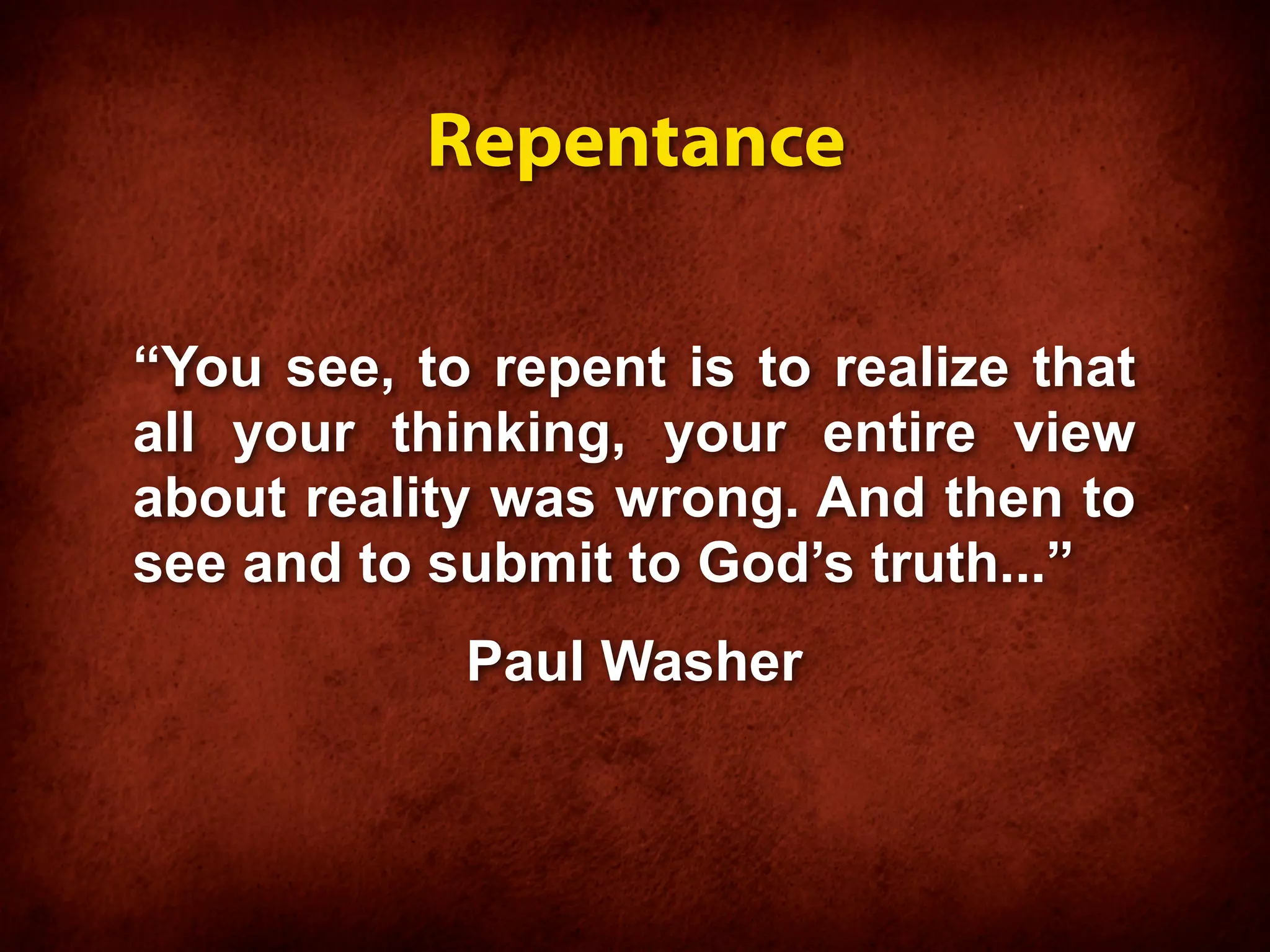 11. What is Repentence? | PDF | Christianity | Religion & Spirituality