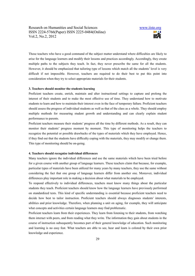 11.what makes an english teacher to stand out among others | PDF