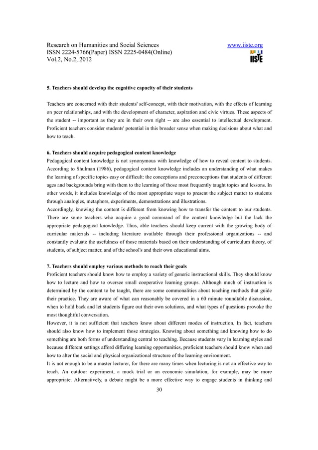 11.what makes an english teacher to stand out among others | PDF